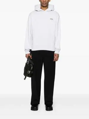 Jacquemus Grosgrain Logo-appliqué Hoodie
