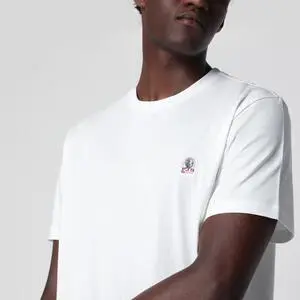 PARAJUMPERS Cotton T-shirt With Logo Patch