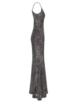 Missoni Long Dress With Low Back And Sequins