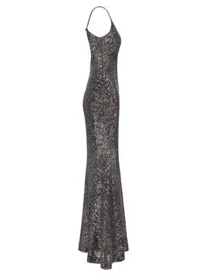 Missoni Sequin Lamé Viscose Blend Long Dress - Multicolor