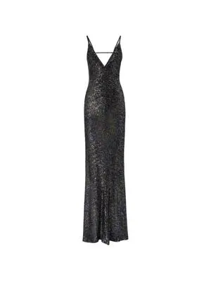 Missoni Sequin Lamé Viscose Blend Long Dress - Multicolor