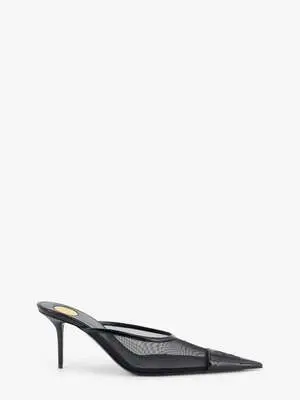 Saint Laurent Renee Mesh Pump With Cassandre Toe - Multicolor