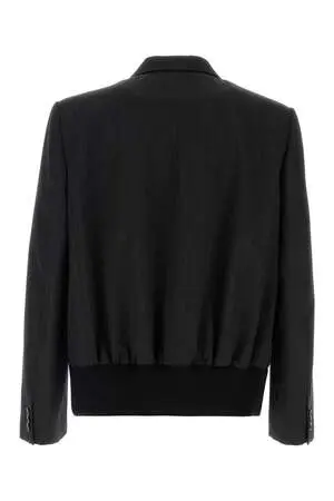 Loewe Charcoal Wool Blazer