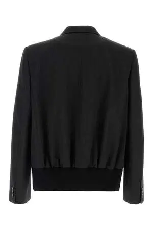 Loewe Charcoal Wool Blazer