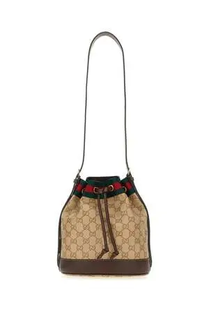 Gucci Monogram Bucket Bag - Multicolor