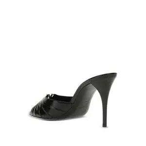 Saint Laurent Mules - Black