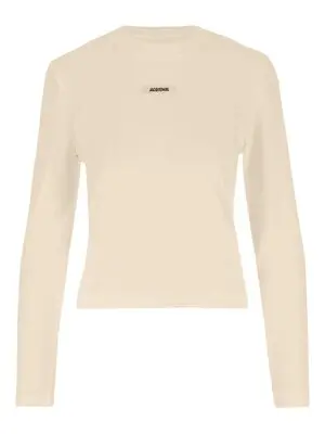 Jacquemus Le Gros Grin Long-sleeve T-shirt - Brown