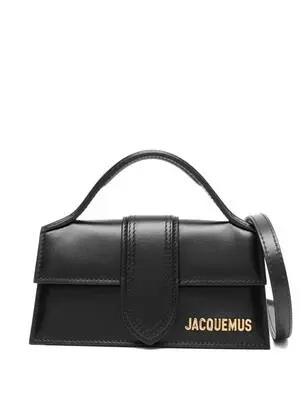 Jacquemus Leather Tote Bag - Black