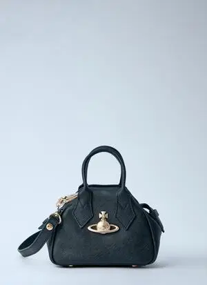 VIVIENNE WESTWOOD Saffiano Mini Yasmine - Black