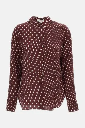STELLA MCCARTNEY STELLA MCCARTNEY Polka Dots Printed Silk Shirt