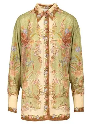 Zimmermann Indra Silk Shirt - Multicolor