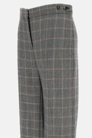 Stella McCartney Tailored Checked Slim Pants