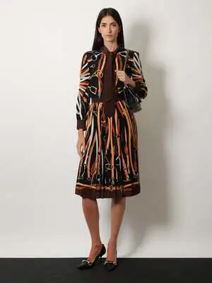 Gucci Chemisier Silk Dress