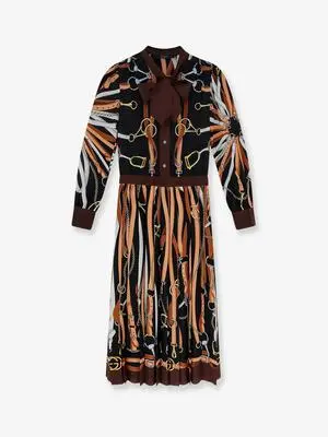 Gucci Chemisier Silk Dress - Multicolor