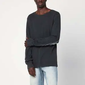 BASKETCASE Vintage Cotton Crewneck Sweater - Black