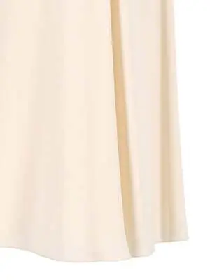 Valentino Garavani Silk Georgette Skirt - White