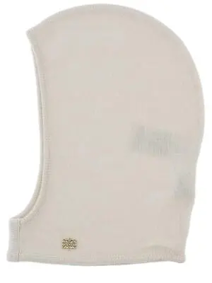 GANNI Wool Balaclava - Cream