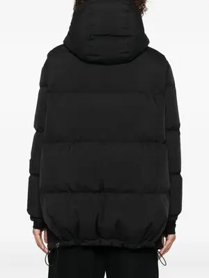 Herno Two Layers Hooded Puffer Coat - Black