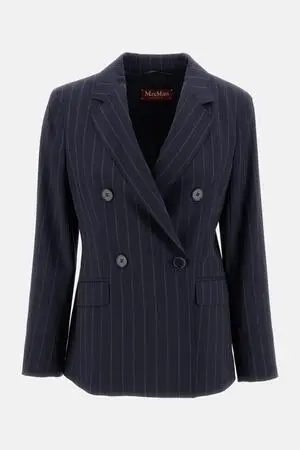 Max Mara Pinstripe Blazer Onagro - Multicolor