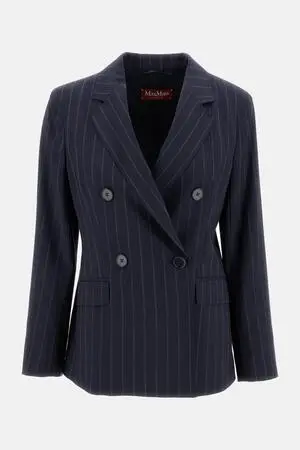 Max Mara Pinstripe Blazer Onagro - Multicolor