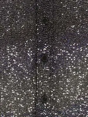 Missoni Oversized Shirt With Sequin Appliqu - Multicolor