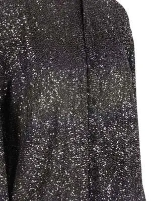 Missoni Oversized Shirt With Sequin Appliqu - Multicolor