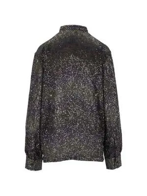 Missoni Oversized Shirt With Sequin Appliqu - Multicolor
