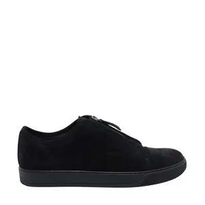 LANVIN Suede Dbb1 Zip Sneakers - Black
