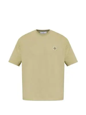 Stone Island Logo Patch T-shirt - Green
