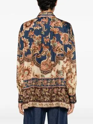 Zimmermann Astra Silk Shirt - Multicolor