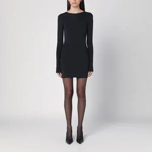 ENTIRE STUDIOS Mini Dress In Nylon Blend - Black