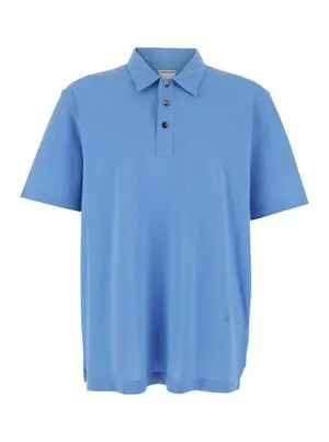 Bottega Veneta Logo Polos For Men