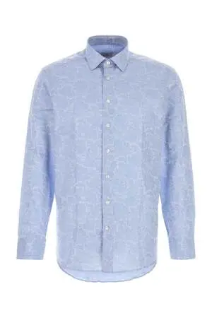 Etro Light Jacquard Shirt - Blue
