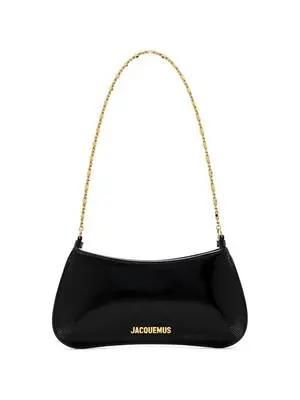 Jacquemus Chain Shoulder Bag - Black