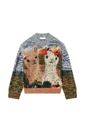 Stella McCartney Alpaca-pattern Sweater - Multicolor