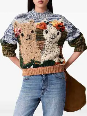 Stella McCartney Alpaca-pattern Sweater