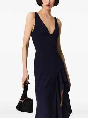 Stella McCartney Asymmetric Dress With Ruffles