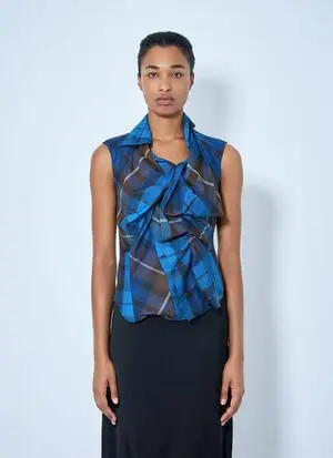 VIVIENNE WESTWOOD Short Sleeve Shirt - Blue