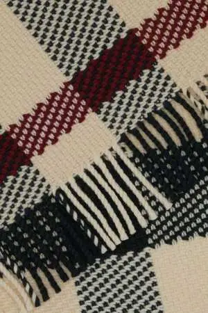 Burberry Embroidered Wool Scarf