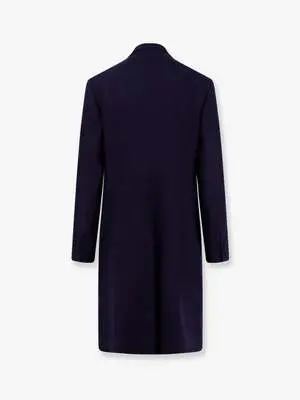 Dior Single-breasted Virgin Wool Coat