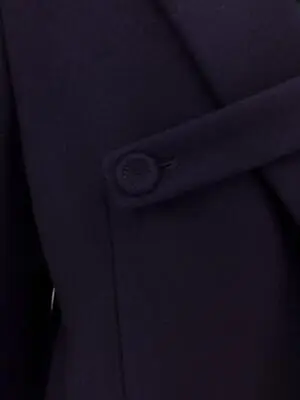 Dior Virgin Wool Single-breasted Coat - Multicolor