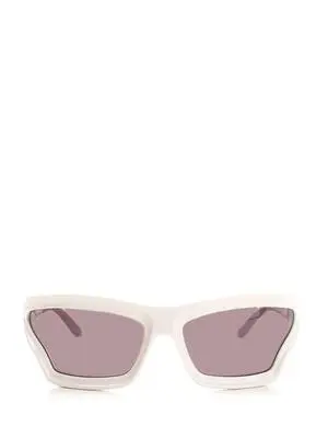 Loewe Arch Mask Sunglasses - White