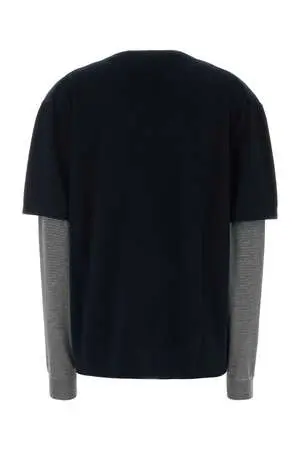 Miu Miu Midnight Wool Blend Sweater