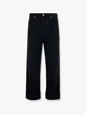 Bottega Veneta Denim Trousers - Black