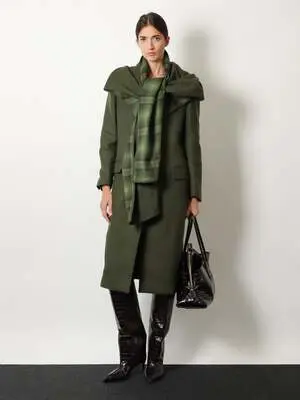Attico Wool Blend Coat