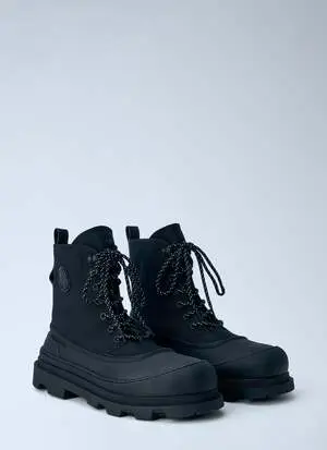 Moncler Vera Sheal Ankle Boots - Black
