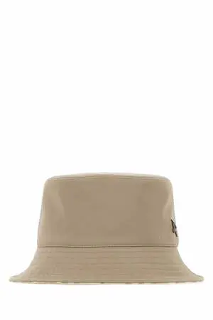 Burberry Stretch Canvas Reversible Bucket Hat - Gray