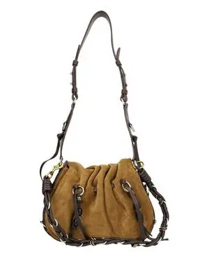 Isabel Marant Étoile Suede Bolton Bag - Cream