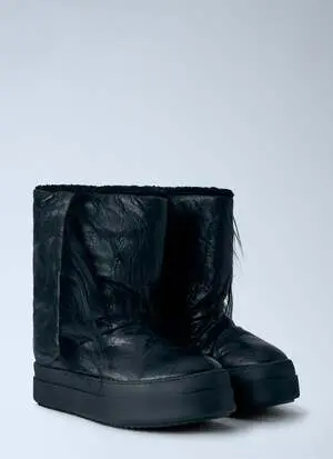 Rick Owens Fringed Mega Bumper Lunar Boots