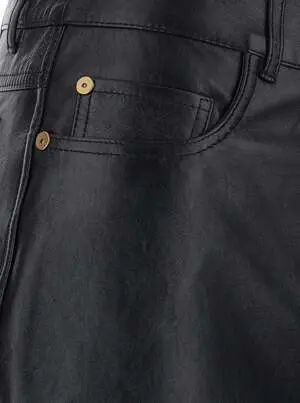 Max Mara S 'pesca' Pants With Five-pocket Design In Leather For
